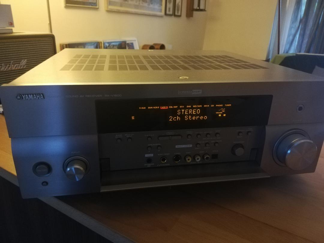 Yamaha 5. RX-V1600 7.1-Channel Digital Home Theatre Receiver | AVsite
