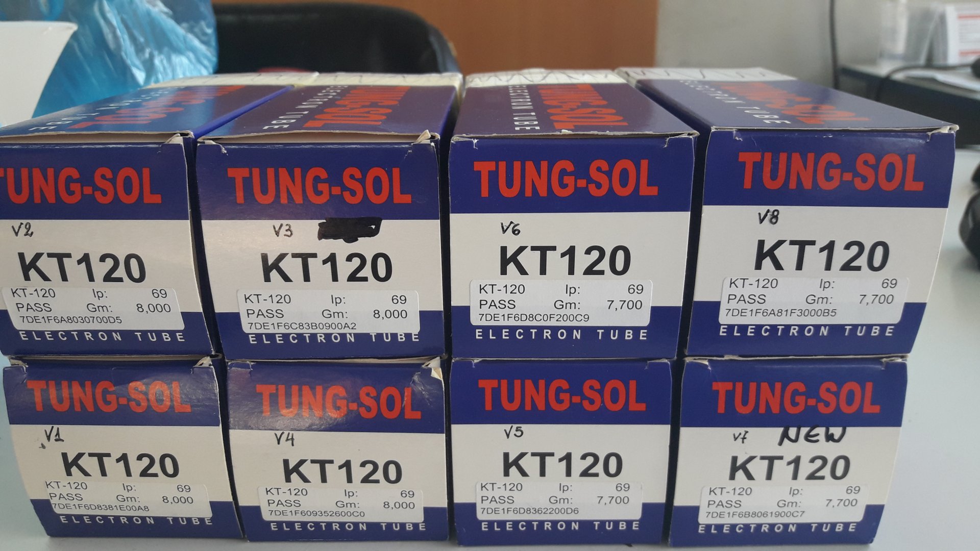 TUNG-SOL KT120 - PLATINUM MATCHED TUBES | AVsite