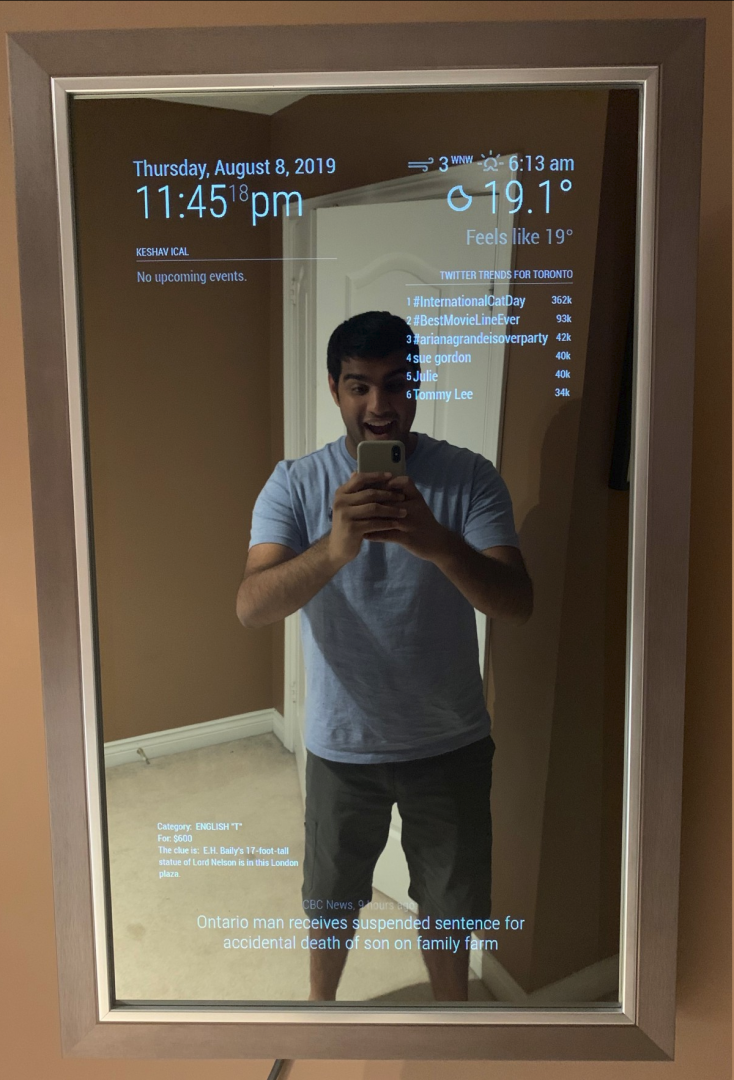 "Magic Mirror" για να μην κάθεται το ...streamer (raspberry) | AVsite